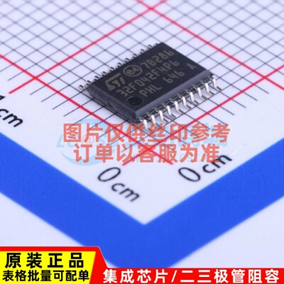 单片机(MCU/MPU/SOC) STM32F042F4P6 TSSOP-20 意法半导体芯片