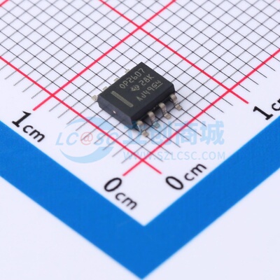 运算放大器 OPA2607IDR SOIC-8 TI/德州 电子元器件配单原装正品