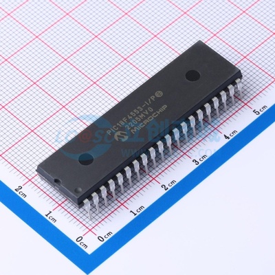 单片机(MCU/MPU/SOC) PIC18F4553-I/P PDIP-40 MICROCHIP(美国微