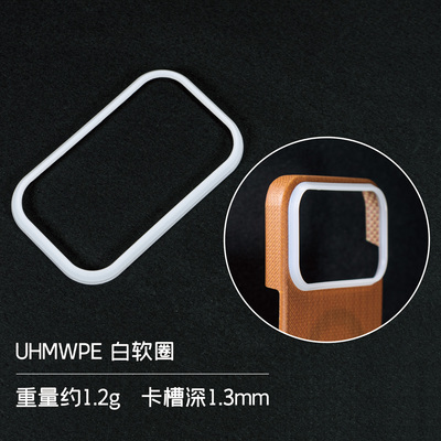 适配17promax浮刺手机壳镜头圈/UHMWPE材质软韧手机镜头保护圈