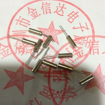 现货 无源 晶振 直插 2脚 圆柱 77.503KHZ 2*6mm 206 晶体 DIP-2
