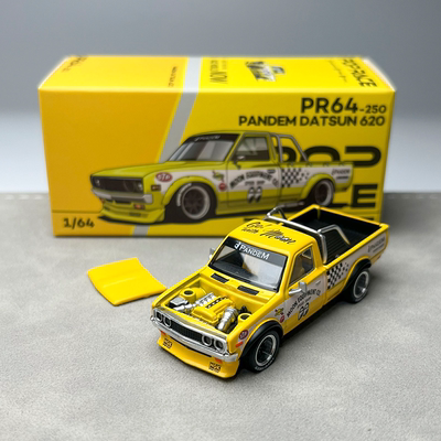 POPRACE1：64达特桑合金汽车模型
