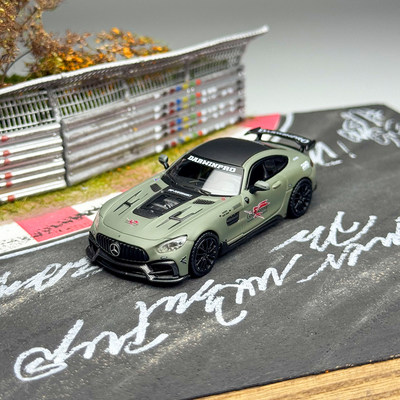 INNO 1:64 奔驰AMG GT DARWIN PRO 达尔文改装版 合金汽车模型