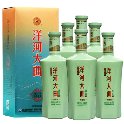 洋河大曲青瓷绵柔型粮食酒送礼