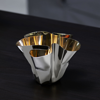 烛台PHILIPPI高极感皱褶花瓶装饰