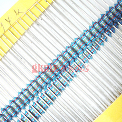 高科美芯 金属膜电阻1/4W 0.25W 294K 色环电阻精度1% 100个5元