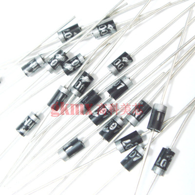 高科美芯 快恢复整流二极管1N4007(1A/1000V 直插DO-41)50个5元