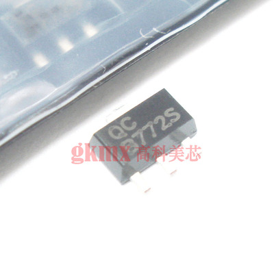 高科美芯 三极管2SB772 SOT89贴片 PNP硅功率晶体管 10个8元