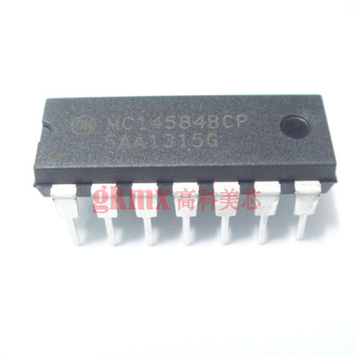 高科美芯 集成电路MC14584BCP DIP14直插逻辑六路变换器5元/PCS