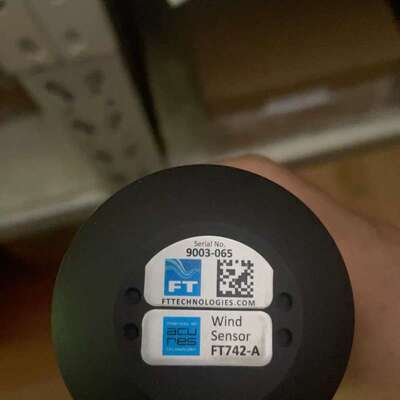 可维修FT超声波风速仪，型号FT742-A，带序列号标签。全新原装议