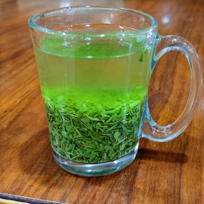 信阳毛尖绿茶新茶茶沫