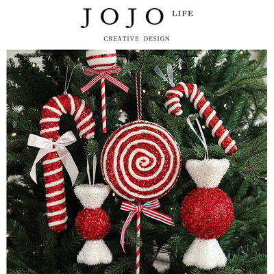 JOJO'SLIFEPD圣诞树装饰拐杖