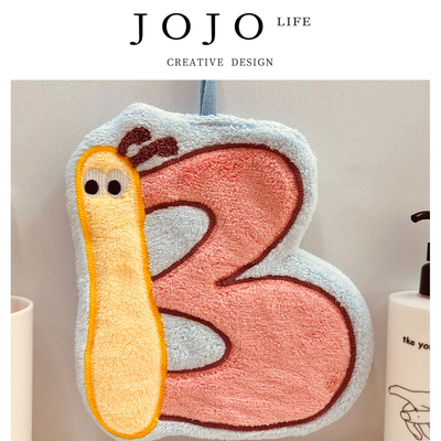 JOJO'SLIFEPD厨房擦手巾挂卡通