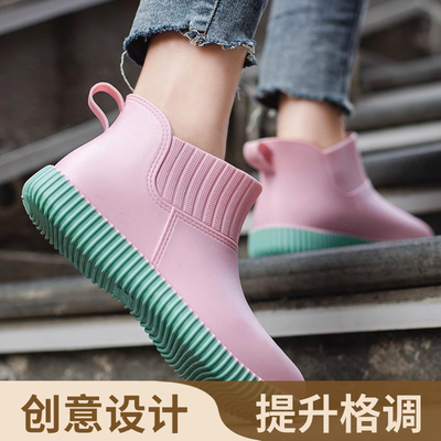 杂货先生.雨鞋女款防水鞋防滑