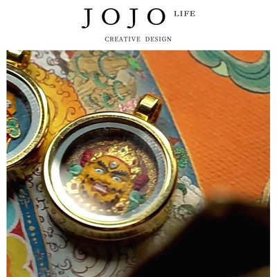 JOJO'SL.PD.新非遗手绘吊坠