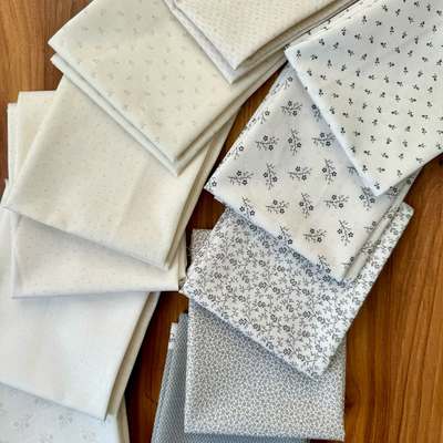 美国进口棉布 Itty Bitty Background Gatherings  25色 拼布组