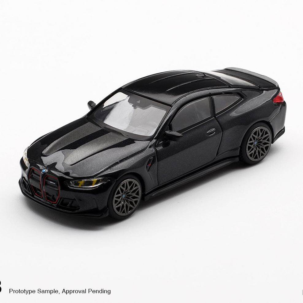 预售MINIGT 1:64 #1213 宝马BMW M4 CS 宝石青 黑色 合金汽车模型