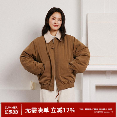 常规棉服RPBBrand宽松水洗棉