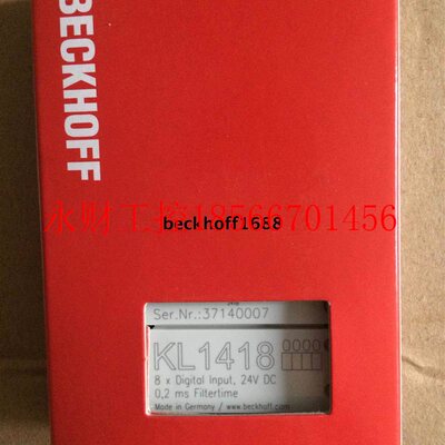 议价全新正品请询价beckhoff模块EL4038￥