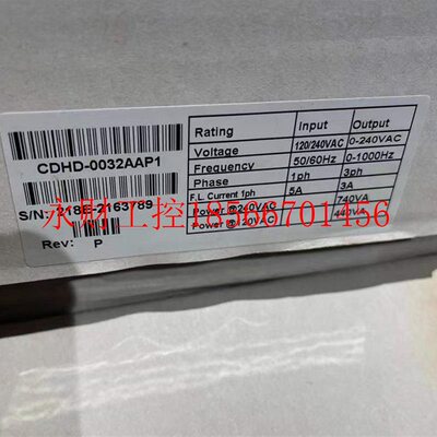 议价以色列高创 CDHD-0032AAP1高性能伺服驱动器 原装正品￥