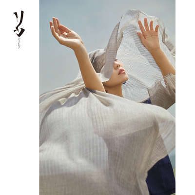 SayYa空调房披肩高捻精纺轻薄