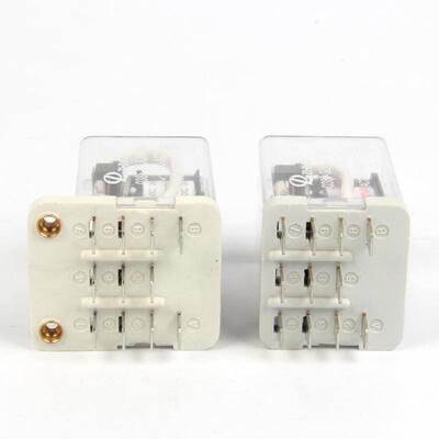 交流JQX带厂家/中间/底座12V大22040A-38F电流DC24继电器大功率