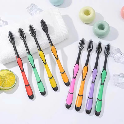 【5支】高端牙刷成人护牙龈家用大人旅行装独立包装牙齿按摩刷