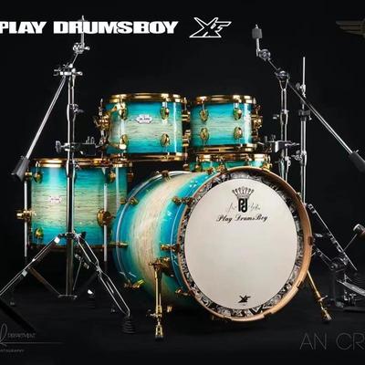 PLAY DRUMS BOY 新款XF限量款架子鼓套装PD爵士鼓XF系列