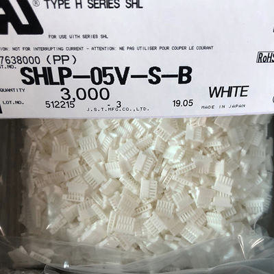 一个起拍 JST连接器 SHLP-05V-S-B 胶壳5P 1.0MM间距 原装现货