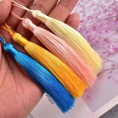 New 10CM ice silk tassel tassel antique sachet fan pendant b