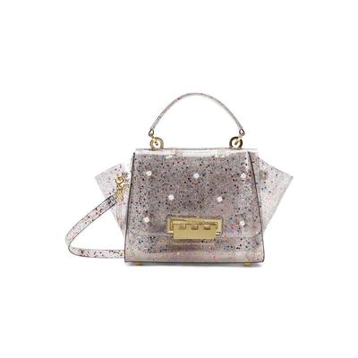 代购ZAC Zac Posen扎克·珀森经典正品女士透明闪光手提包斜挎包