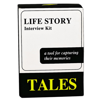 Life Story Interview Kit生活故事专家制作提示卡帮助你保留记忆