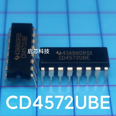 全新 CD4572 CD4572UBE CMOS逻辑门 PDIP-16