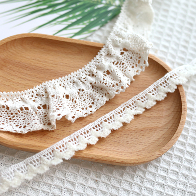 手工弹力裙摆装饰蕾丝花边辅料