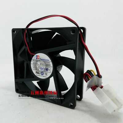 原包 TC 8025 12V 8CM 0.13A 电源 静音 散热风扇 DF0802512SEMN