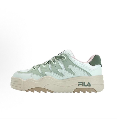 FILA/斐乐 ROSETTA 摩登 斑斓 翻毛皮 耐磨轻便 回弹 板鞋