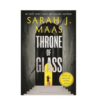 【预售】奇幻小说 荆棘与玫瑰作者 玻璃王座 Throne of Glass 原版英文文学小说