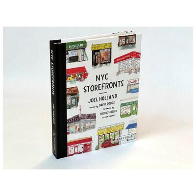 【现货】纽约橱窗：超受欢迎的纽约宝藏商店插画（袖珍版） NYC Storefronts原版英文艺术插画原画设定集 插画师Joel Holland 插