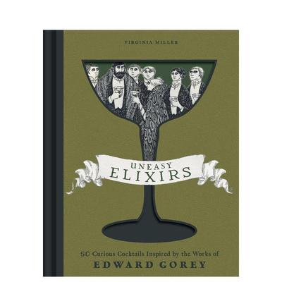 【预售】诡谲灵药/爱德华·戈里 Uneasy Elixirs/Edward Gorey 原版英文餐饮生活美食 善本图书