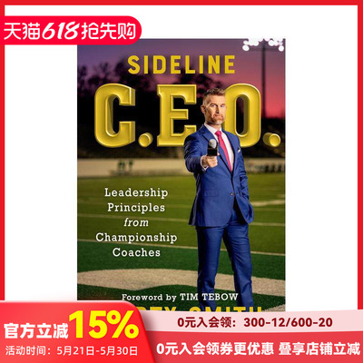 【预售】场边CEO：教练的领导力原则 Sideline CEO 原版英文商业行销 善本图书