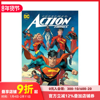 【预售】动作漫画 卷1 金属乐队的崛起 Action Comics V1 Rise Metallo 原版英文漫画书