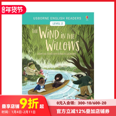 【预售】【LV2】The Wind In The Willows柳林中的风声 英文儿童故事分阶阅读