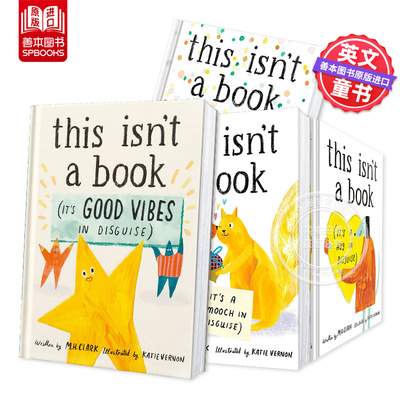 【预售】这不是一本书，是拥抱借来的模样This Isn't a Book (It's a Hug in Disguise)原版英文儿童绘本 M H Clark 励志疗愈绘本