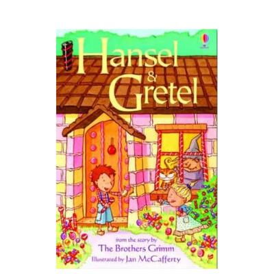 【预售】【Usborne分级阅读1】韩塞尔与葛雷特 Hansel & Gretel 原版英文儿童分阶阅读 善本图书