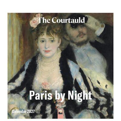 【预售】考陶德美术馆：夜色巴黎 2027年挂历（艺术日历） The Courtauld: Paris by Night Wall Calendar原版日历善本图书