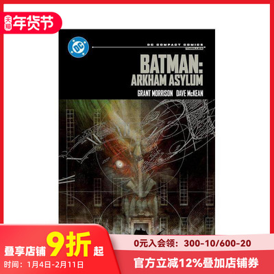 【预售】蝙蝠侠：阿卡姆疯人院 DC精装漫画版 Batman: Arkham Asylum: DC Compact Comics 原版英文漫画书