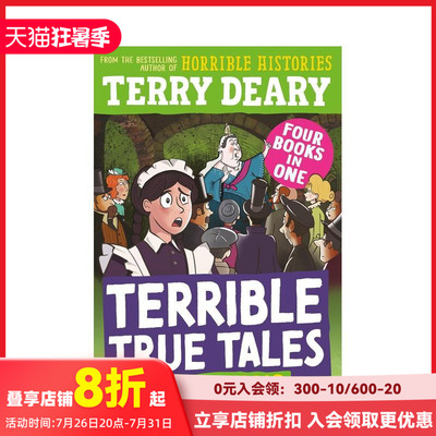 【现货】【糟糕又真实的故事】维多利亚时代 【Terrible True Tales】Victorians 原版英文儿童桥梁书 历史科普初章书 善本图书