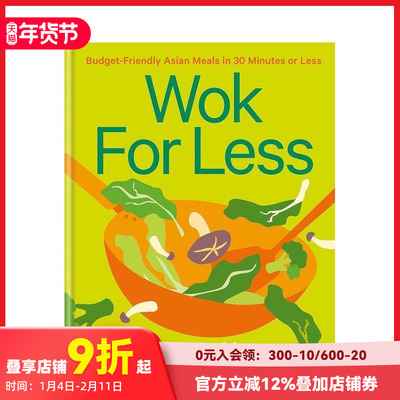 【预售】简单小炒：30分钟以内的经济实惠亚洲美食 Budget-Friendly Asian Meals in 30 Minutes or Less 原版英文美食 善本图书