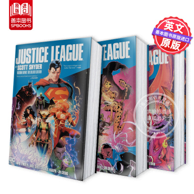 英文漫画 正义联盟第Ⅰ册豪华版 Justice League Book One Deluxe Edition 正版原版进口图书 DC comic