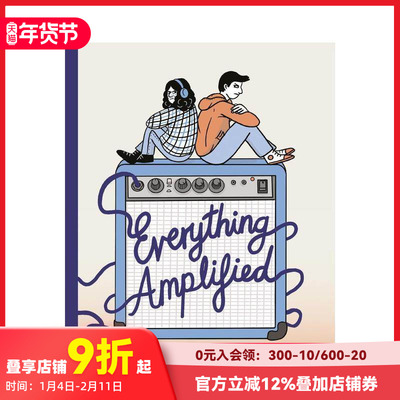 【现货】青春放大器：成长图像小说 Everything Amplified 原版英文儿童漫画